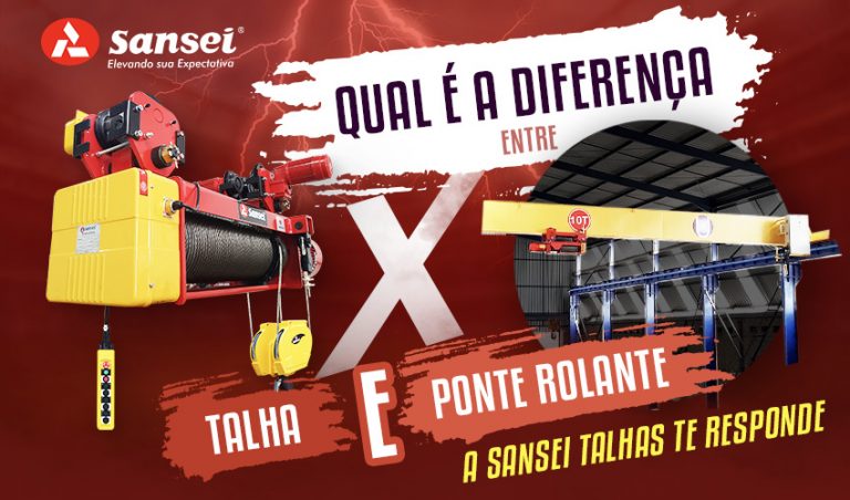 Qual é a diferença entre talha e ponte rolante? – Sansei Talhas Qual é a diferença entre talha e ponte rolante? – Sansei Talhas